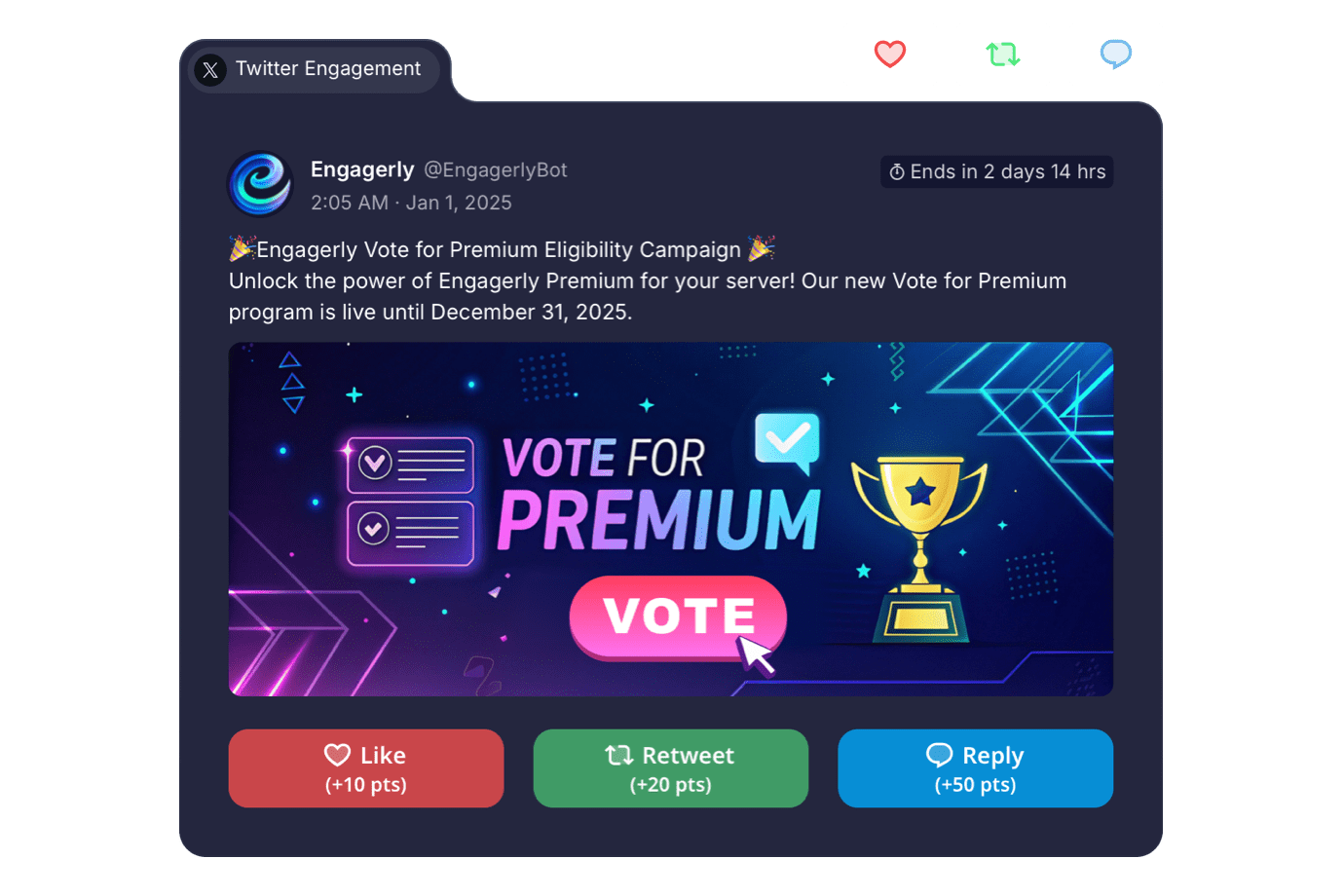 Engagerly Bot - The Go-To Discord Bot for Community Engagement & Growth | points-based economy ...